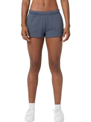 FLORENCE BY MILLS Cozy Crush Sweat Shorts - Ombre Blue