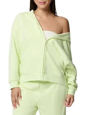 FLORENCE BY MILLS Oversized Zip-up Hoodie - Citrine