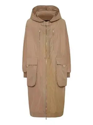 Dsquared2 Hooded Coat - Neutrals