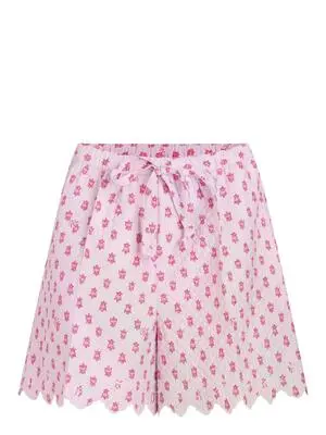Patou Quilted Shorts - Pink