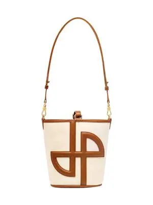 PATOU Small Jp Bucket Bag - White