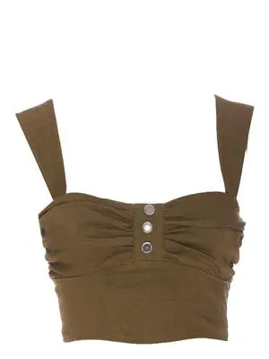 Pinko Green Voyager Top Green