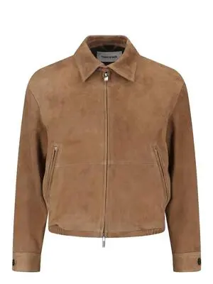 TONYWACK Tonywack Leather Jacket Brown