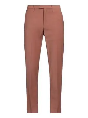 LIU •JO MAN Tailored Straight Leg Pants Brown