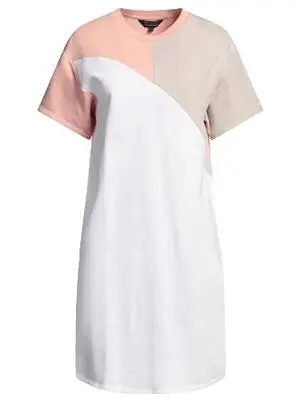 Armani Exchange Cotton Mini T-shirt Dress - Pink