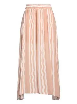 Armani Exchange Flared Maxi Skirt - Beige