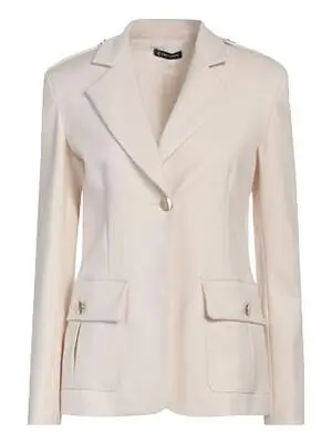 CRISTINAEFFE Single-breasted Twill Blazer - White