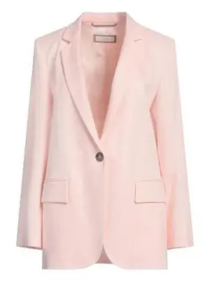 Peserico Single-breasted Blazer - Pink