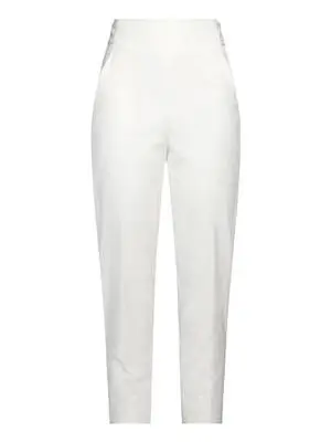 Peserico Tapered Woven Pants Ivory