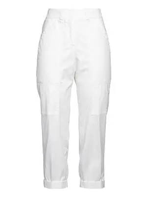 Peserico Tapered Twill Pants - White