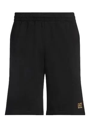 EA7 Athletic French Terry Shorts - Black