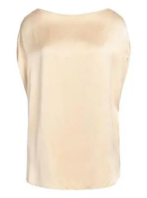 OTTOD'AME Satin Top - Beige