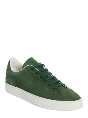 COMMON PROJECTS Retro Suede Sneakers - 1090 Green