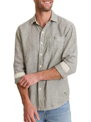 TOMMY BAHAMA Paradise Breezer Linen Button-up Shirt