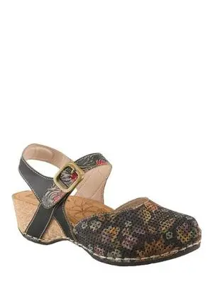 SPRING STEP SHOES Koraline Clog - Black Multi