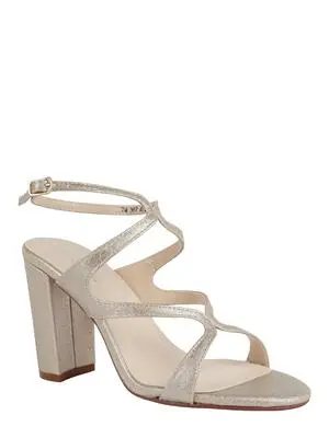 TOUCH UPS Shiloh Ankle Strap Sandal - Champagne