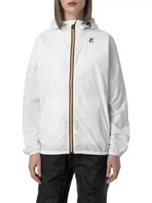K-WAY Le Vrai 4.0 Claude Water Repellent Jacket - White
