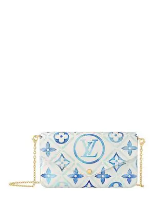 LOUIS VUITTON Felicie Pochette - Lagoon Blue