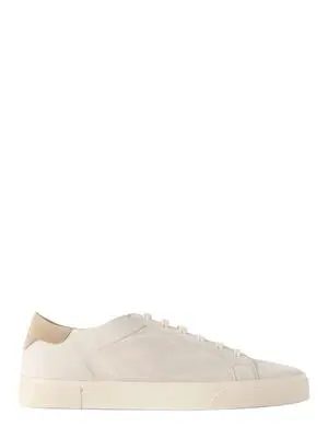 Brunello Cucinelli Vulky Suede Sneakers Off-white