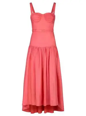 NICHOLAS Drenica Midi Dress - Pink