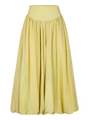 NICHOLAS Zaira Midi Skirt - Green