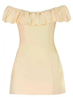 NICHOLAS Uma Mini Dress - Yellow