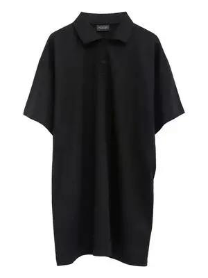 Balenciaga Bb Garderobe Polo Shirt - Black