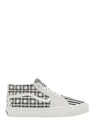 VANS Premium Sk8-mid 83 Pattern Clash - White