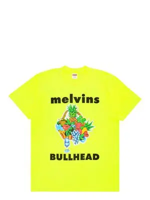Supreme X Melvins Bullhead Tee 'fluorescent - Yellow