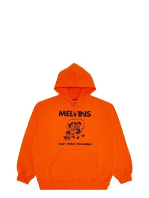 Supreme Supreme X Melvins Hooded Sweatshirt Orange