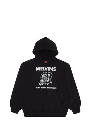Supreme Supreme X Melvins Hooded Sweatshirt Black