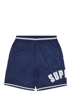 Supreme Ultrasuede Mesh Short - Blue