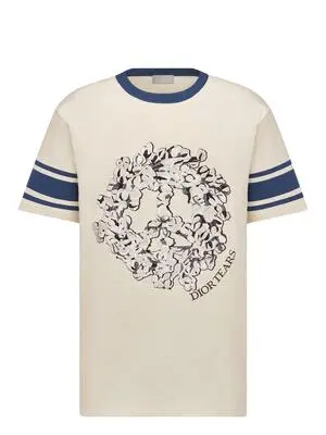 Dior X Denim Tears T-shirt 'white - Cream