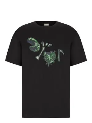 Dior X Cactus Jack Oversized T-shirt - Black