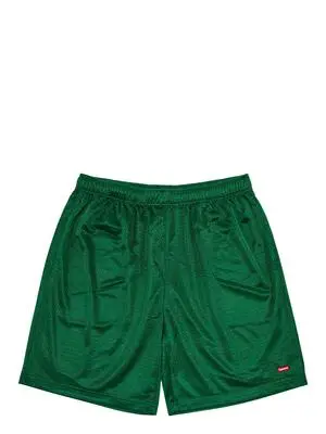 Supreme Small Box Baggy Mesh Short - Green