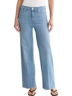 FRAME FRAME Le Slim Palazzo High-Waist Wide-Leg Jeans Integrity