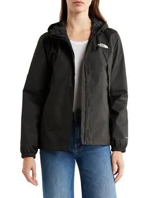 The North Face Antora Waterproof Hooded Rain Jacket - Tnf Black