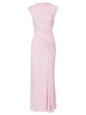 Simkhai Acacia Ruched Maxi Dress - Pink