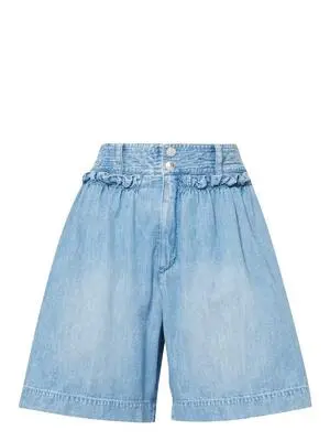 Isabel Marant Ingrid Denim Shorts - Blue