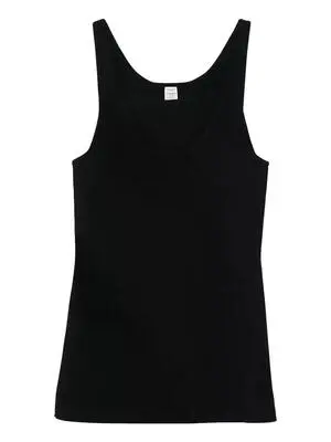 TOTEME Knitted Tank Top - Black