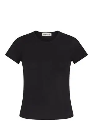 Eterne Fitted Short-sleeve T-shirt - Black