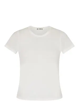 Eterne Fitted Short-sleeve T-shirt - Ivory