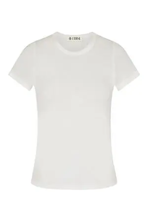Eterne Eterne Fitted Short-Sleeve T-Shirt Ivory