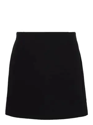 TOTEME Crepe Miniskirt - Black