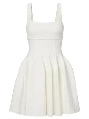 Simkhai Elektra Corset Dress - White