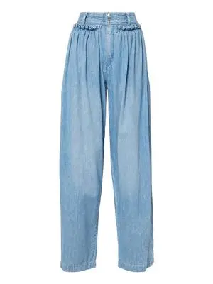 Isabel Marant Étoile Inaya High-rise Wide-leg Jeans - Blue