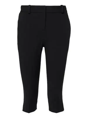 TOTEME Wool-blend Capri Trousers - Black