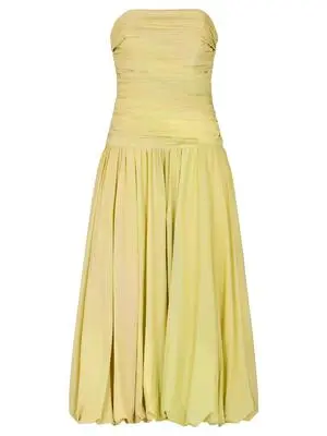 NICHOLAS Despina Midi Dress - Yellow