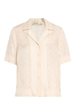 Simkhai Koda Button-front Shirt - Sand