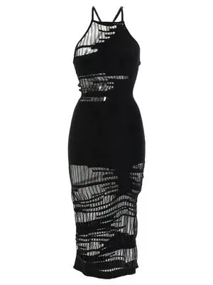 Cult Gaia Nodin Midi Dress - Black